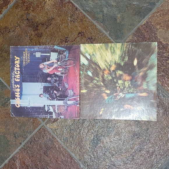 Media | Vintage Ccr Vinyl Record Bundle Bayou Country Chaos Factory ...